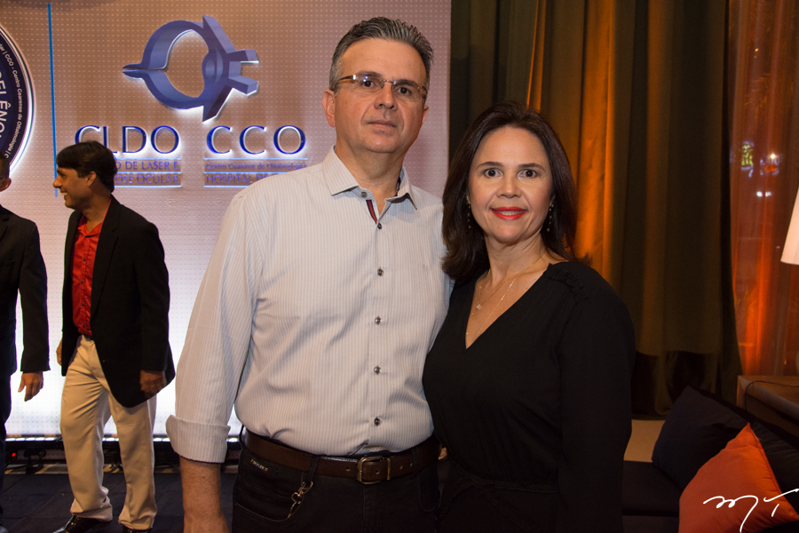 André Jucá e Gyna Machado comemoram 20 anos do grupo CLDO/CCO em noite ...