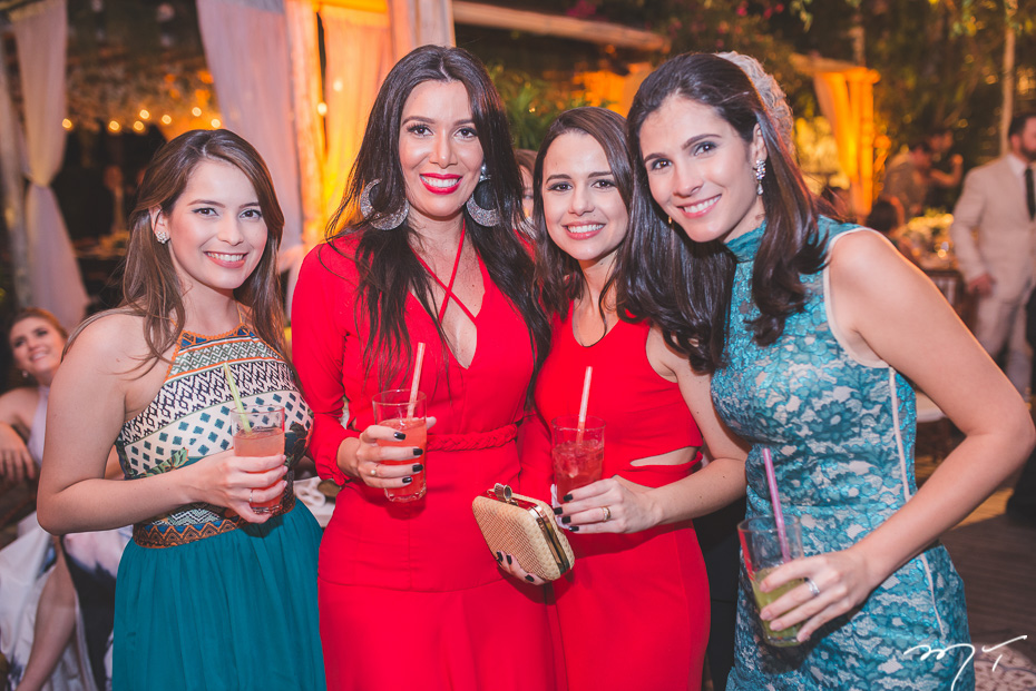 O casamento (com vista paradisíaca) de Natacha Franklin e Lucas Mororó ...