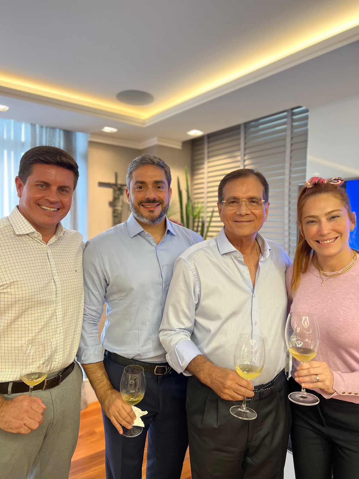 Pedro Barata, presidente do Banco Guanabara, participa de almoço no BS ...