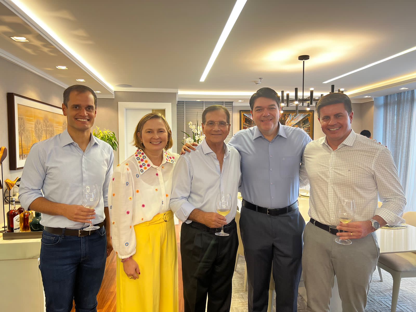 Pedro Barata, presidente do Banco Guanabara, participa de almoço no BS ...