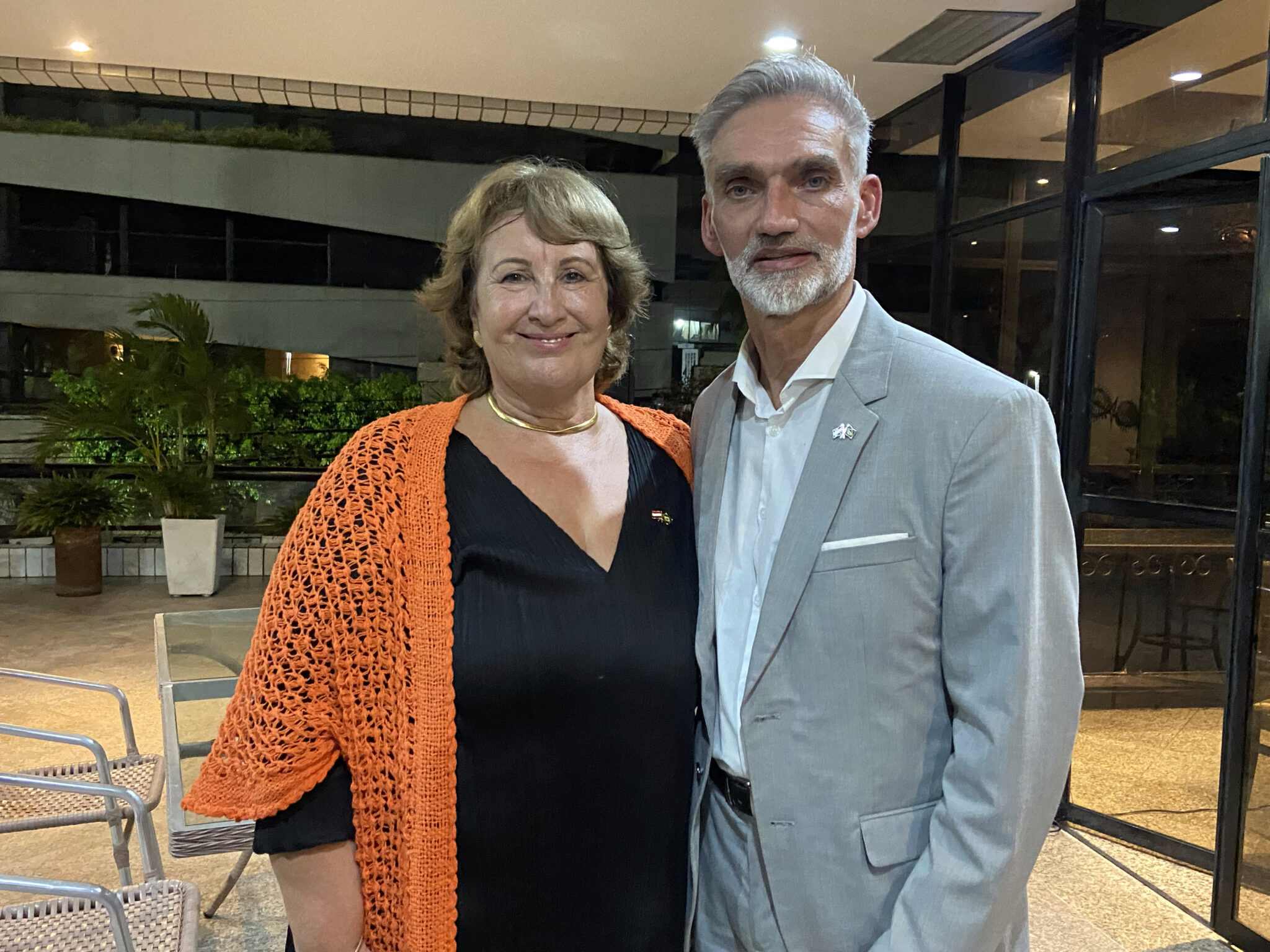 Annette Reeves e empresários holandeses celebram acordo 'Green Ports ...