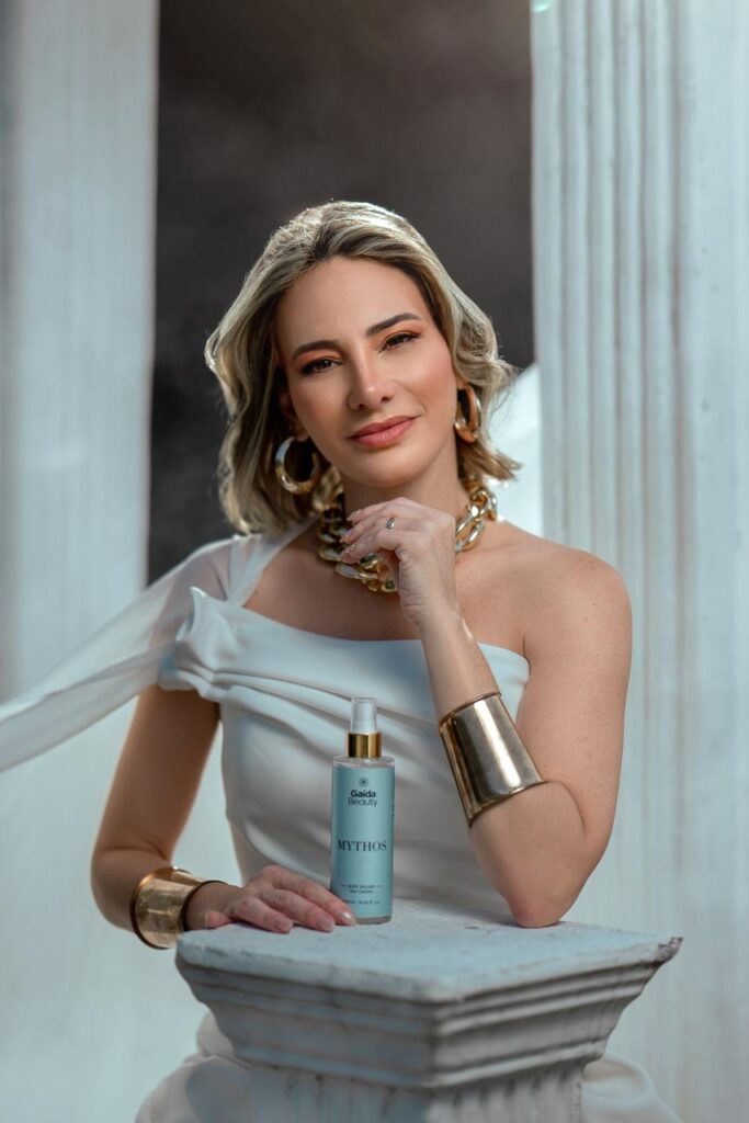Gaída Beauty lança campanha de novo body splash